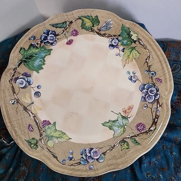 Tracy Porter | Dining | Vintage Tracy Porter Hand Painted Scalloped ...